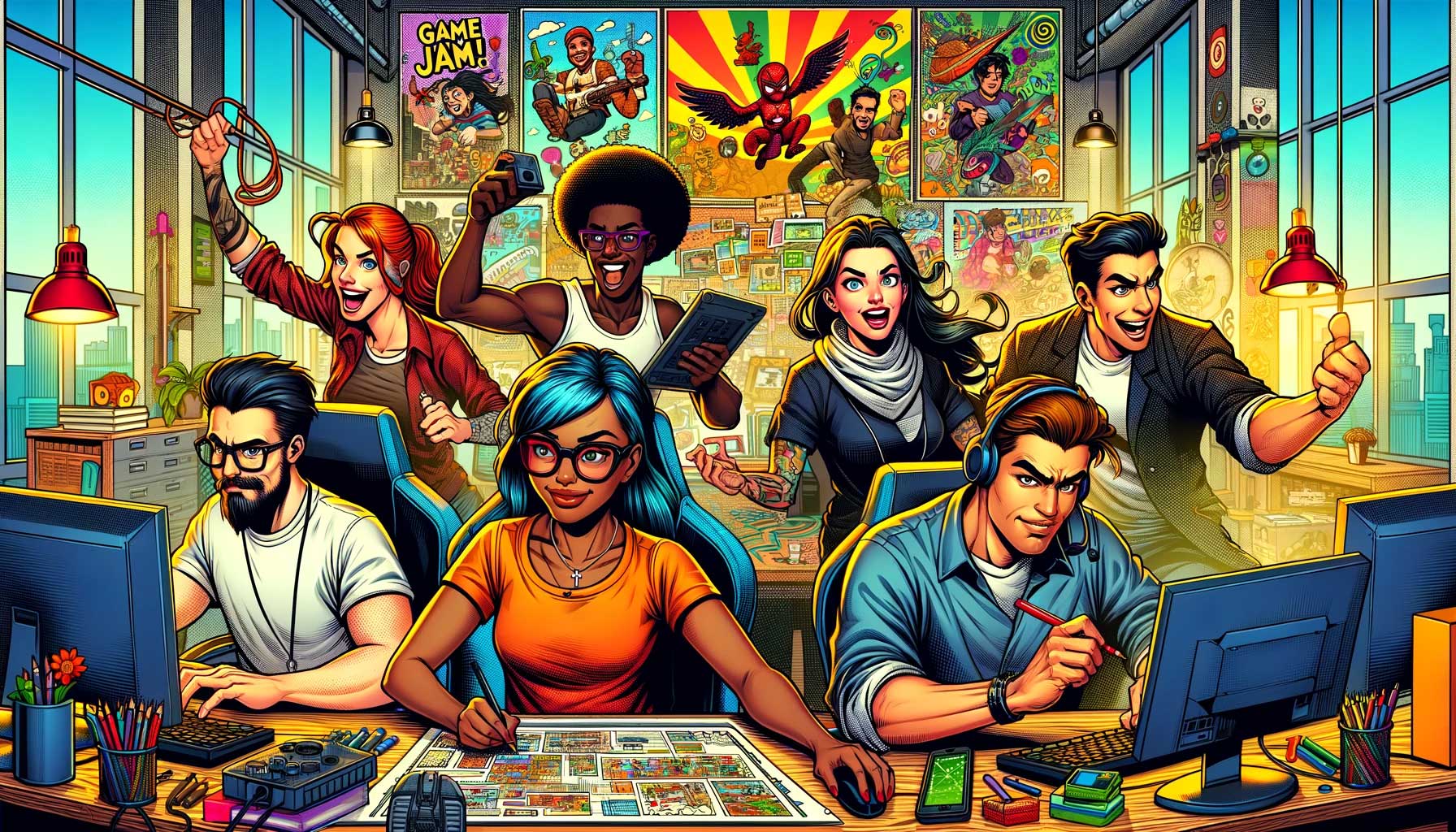 Bristol Digital Game Lab's 'Concept' Game Jam - CSS Bristol